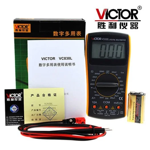Đồng hồ đa năng VOM Victor VC830L - dke.vn - Cần Thơ