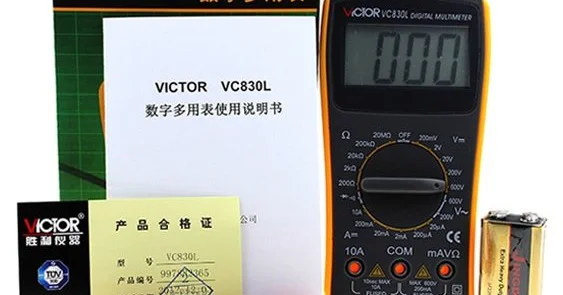 Đồng hồ đa năng VOM Victor VC830L - dke.vn - Cần Thơ