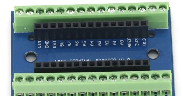 Đế ra chân domino Arduino nano IO shield V1.0 - dke.vn - Cần Thơ